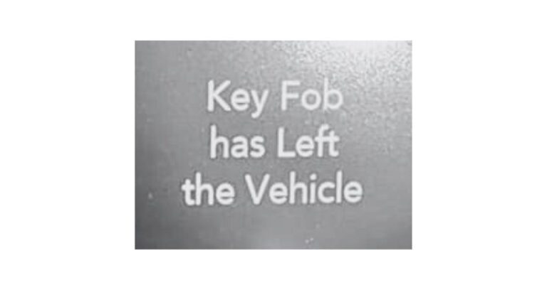 Key Fob has Left the Vehicle [Causes & Quick Fix ...
